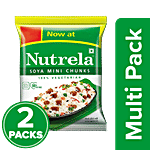 Buy Nutrela Soya Chunks - Mini Online at Best Price of Rs null - bigbasket