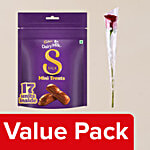 Buy bb Combo Silk Home Treats & Fresho Rose Red Flower 1 Pc Online at ...