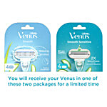 Buy Gillette Venus Blades Venus Female Cartridge 4 Pcs Online At Best ...