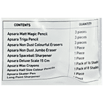 Buy Apsara Ace Kit - Assorted Stationery, Useful For Children Online at Best Price of Rs null ...