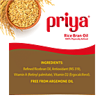 Buy Priya Rice Bran Oil - 100% Physically Refined Online at Best Price of Rs 863.9 - bigbasket