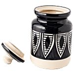Buy bb home Earth Storage Jar - Ceramic, Handcrafted For Chutney ...