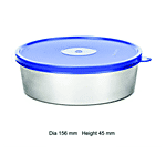 Buy Signoraware Classic Stainless Steel Container - High Quality, Blue ...