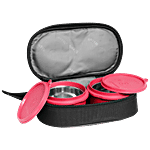 Buy Signoraware MicroSafe Midday Steel Lunch Box - High Quality, Red ...