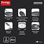 Buy Prestige Durastone Hard Anodised 6 Layer Non-Stick Omni Tawa - 25 cm, Black Online at Best ...