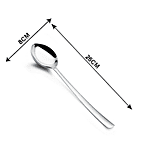 Buy Petals Stainless Steel Heavy Cooking & Serving Soup/Dal/Curry Ladle ...