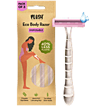 Buy Plush Eco Disposable Body Razor Online at Best Price of Rs 169.15 ...