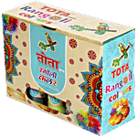 Buy Tota Rangoli Colour Powder Rang - For Festival Decoration, For Puja ...