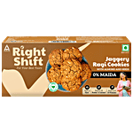 Buy Right Shift Jaggery Ragi Cookies - With Almond & Seeds Online at Best Price of Rs 70.4 ...