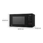 Buy LG 20L Solo Microwave Oven with 44 Autocook Menus (Black) Online at Best Price of Rs 199 ...