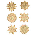 Buy Tota Readymade MDF Stencils - Assorted Designs Online at Best Price ...