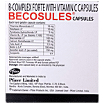 Buy Becosules B Complex Forte With Vitamin C Capsules Online at Best Price of Rs 60.49 - bigbasket