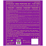 Buy Engage Vibes Perfume Set - For Woman Online at Best Price of Rs 349.5 - bigbasket