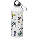 Buy Mad Over Print Wanderlust Steel Bottle Online at Best Price of Rs ...