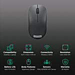 Buy Lenovo 130 Wireless Optical Mouse - 1000 DPI, Ergonomic Design ...