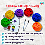 Buy Lattooland Rainbow Sorting Activity Set - To Learn Counting ...